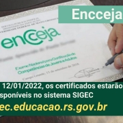 Confira orientações sobre certificados Encceja - Secretaria da Educação